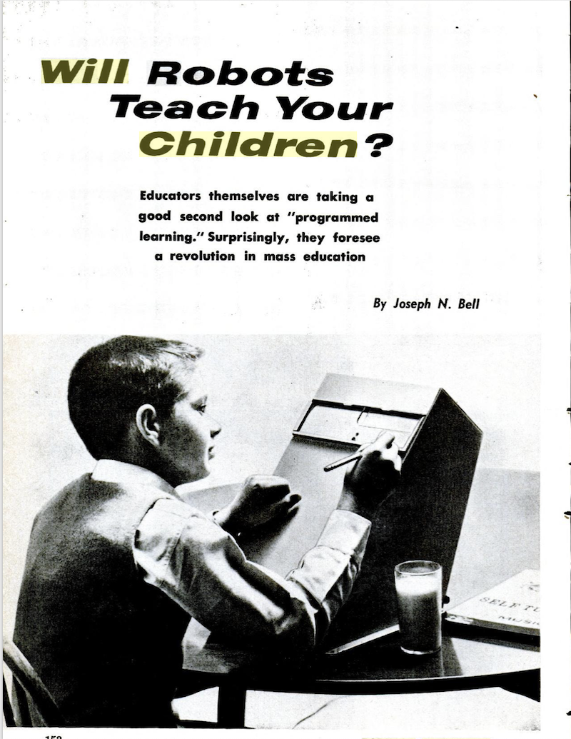 The Far-Reaching Legacy of the First 'Teaching Machines' | The SCEA