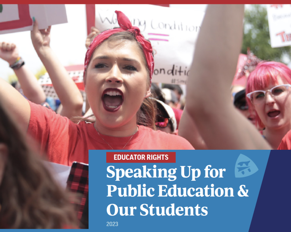Educator Union Activity & Speech Protections | The SCEA