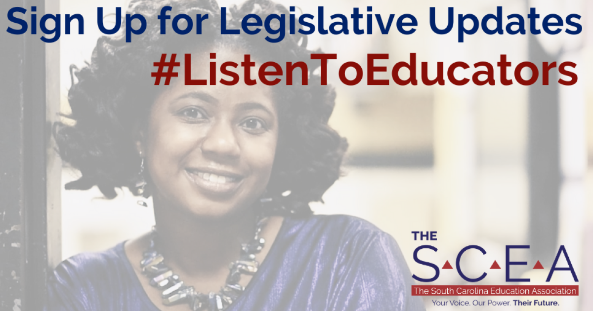 Sign Up for Legislative Updates | The SCEA