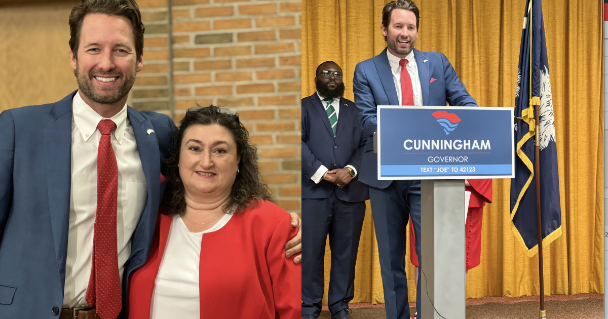 The SCEA recommends Joe Cunningham for South Carolina Governor | The SCEA