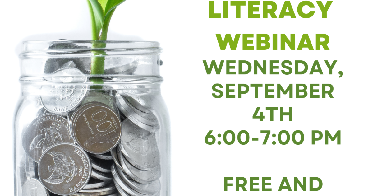 Financial Literacy Webinar | The SCEA