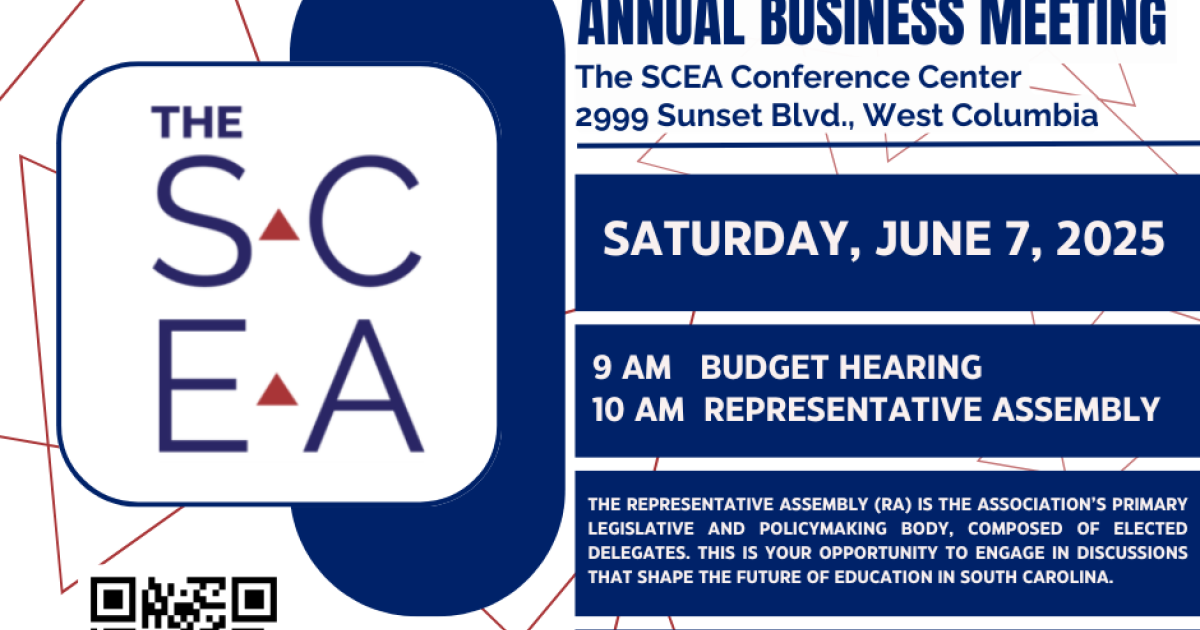 The SCEA 2025 Representative Assembly Annual Business Meeting | The SCEA