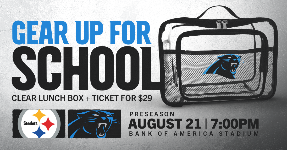 Carolina Panthers - Gear Up for School | The SCEA